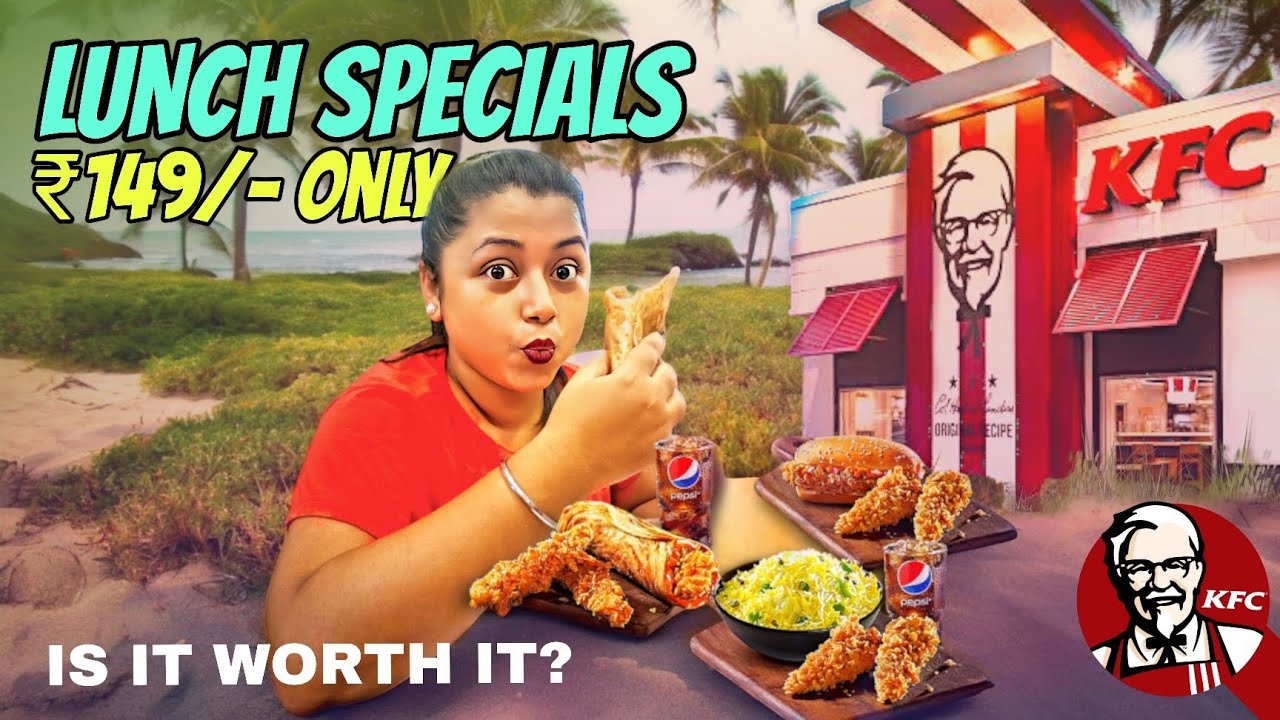 Best KFC offer??😱 | KFC Lunch Specials - YouTube