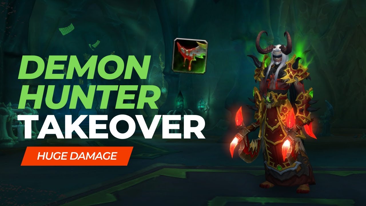 DEMON HUNTER TAKEOVER | +7 mil damage | WoW Dragonflight Prepatch PVP ...