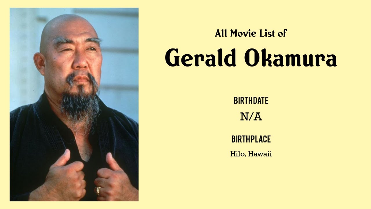 Gerald Okamura Movies list Gerald Okamura| Filmography of Gerald ...