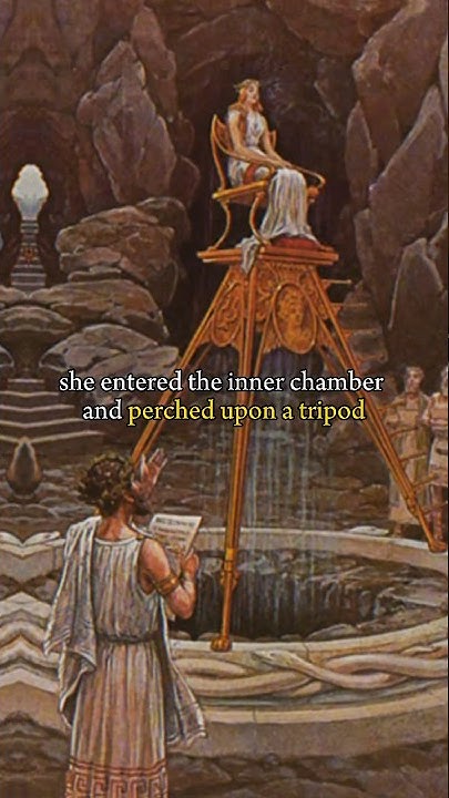 Pythia, The Oracle and High Priestess of Delphi 🔮 - YouTube