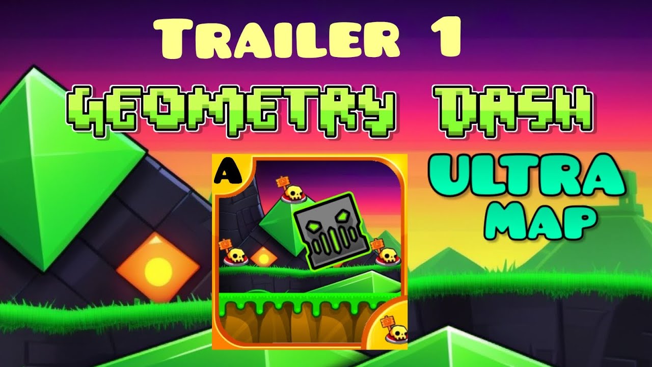 Geometry dash Ultra Map | Tráiler 1 - YouTube