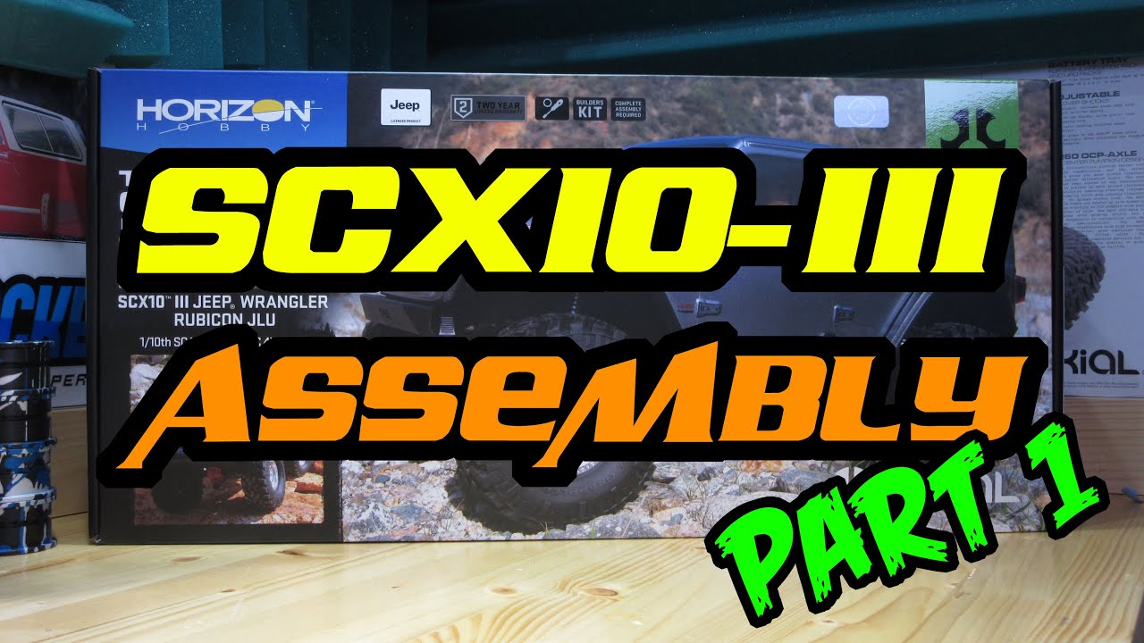 Axial SCX10-III Build - Part 1 - YouTube