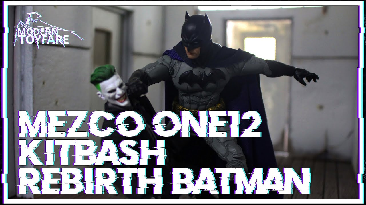 Mezco Sovereign Knight Kitbash Batman w/ Tony Mei Custom Cape Review ...