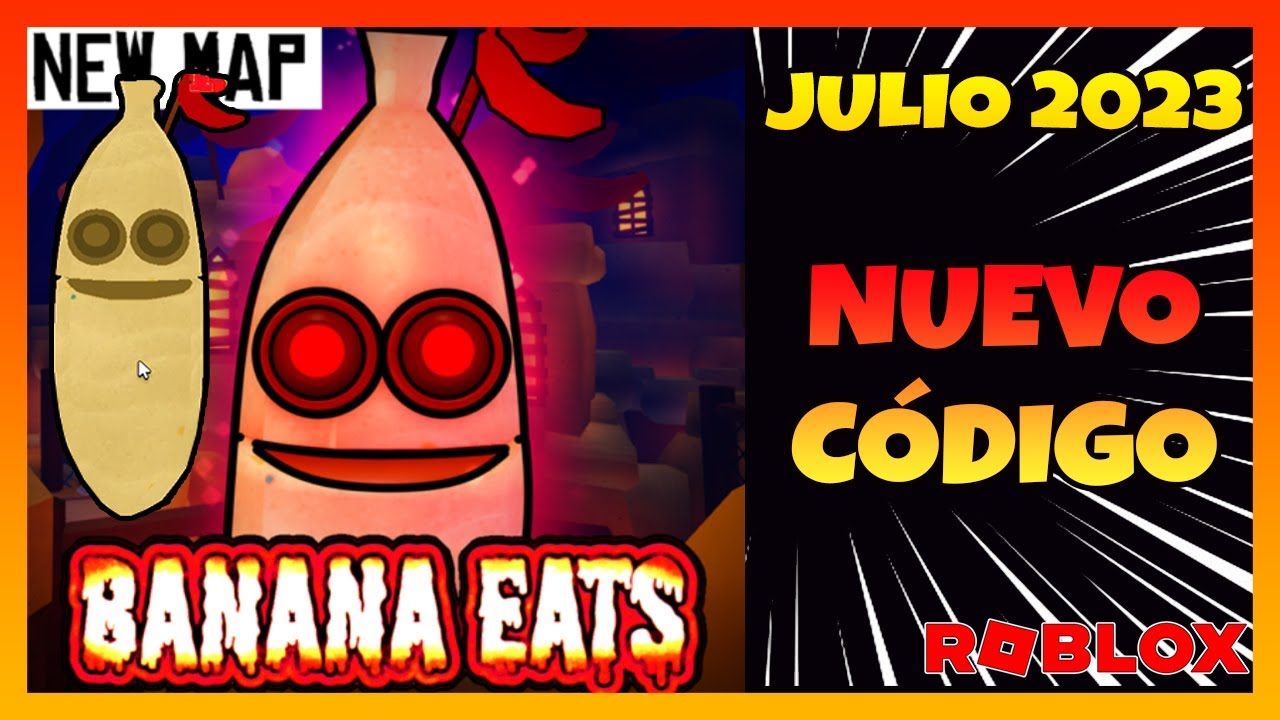 🍌NUEVO CODIGO ACTIVO de BANANA EATS Roblox en Julio 2023 🍌 Nueva skin ...
