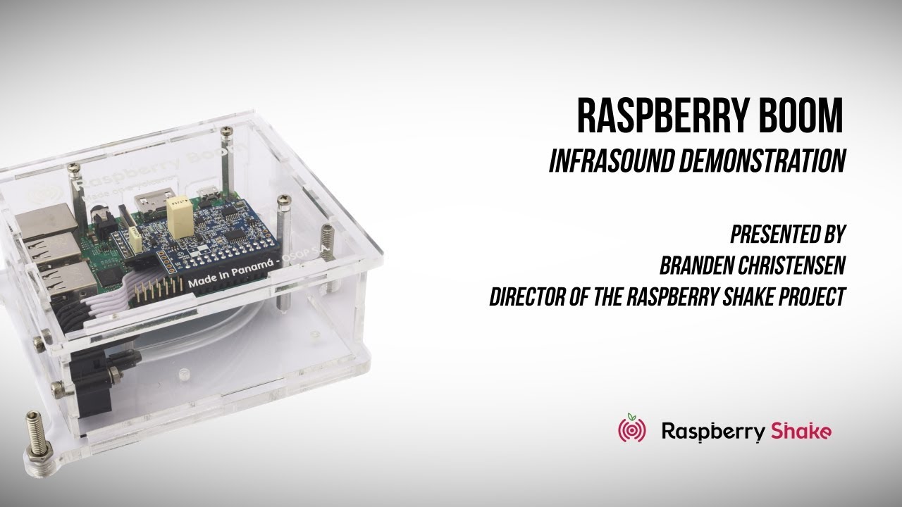 Raspberry Boom Infrasound Demonstration - YouTube
