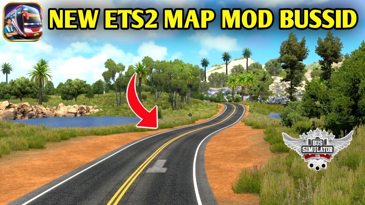 ETS2 Map Mod For Bus Simulator Indonesia | Extreme Map Mod Bussid ...