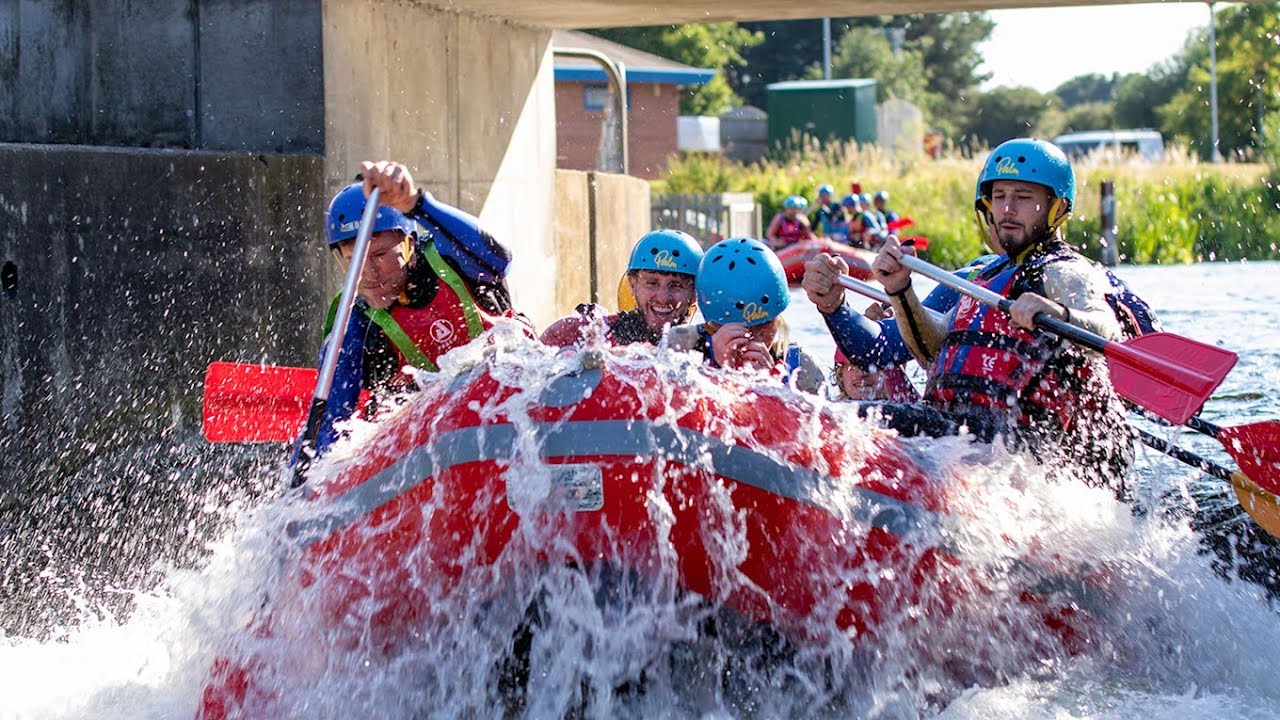 TOWN ENJOY WHITE WATER RAFTING SESSION - YouTube