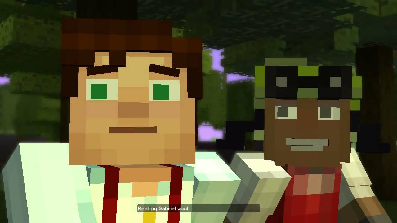 GET THOSE MUSCLES READY!!| Minecraft: Story Mode #1 - YouTube