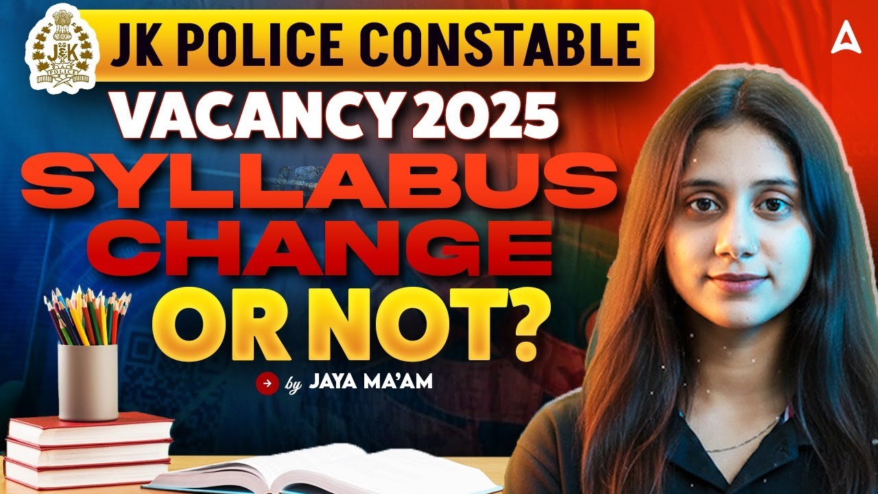 JK Police Constable New Recruitment 2026 | JK Police Constable Syllabus ...