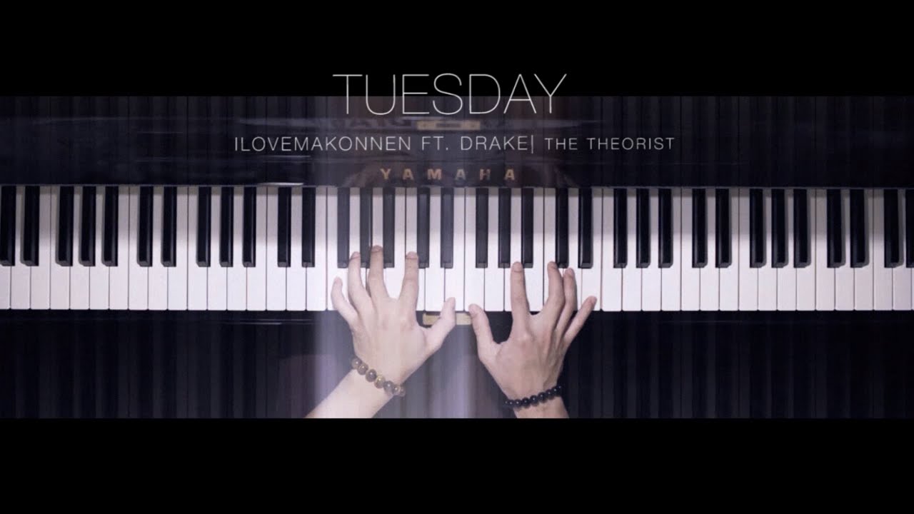 ILOVEMAKONNEN Ft. Drake - Tuesday | The Theorist Piano Cover - YouTube