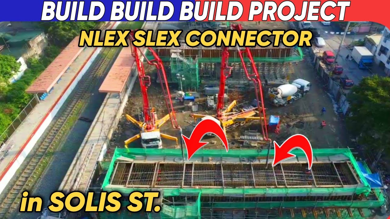 Ready na Concrete Pump NLEX SLEX CONNECTOR PROJECT SOLIS STREET AUGUST ...