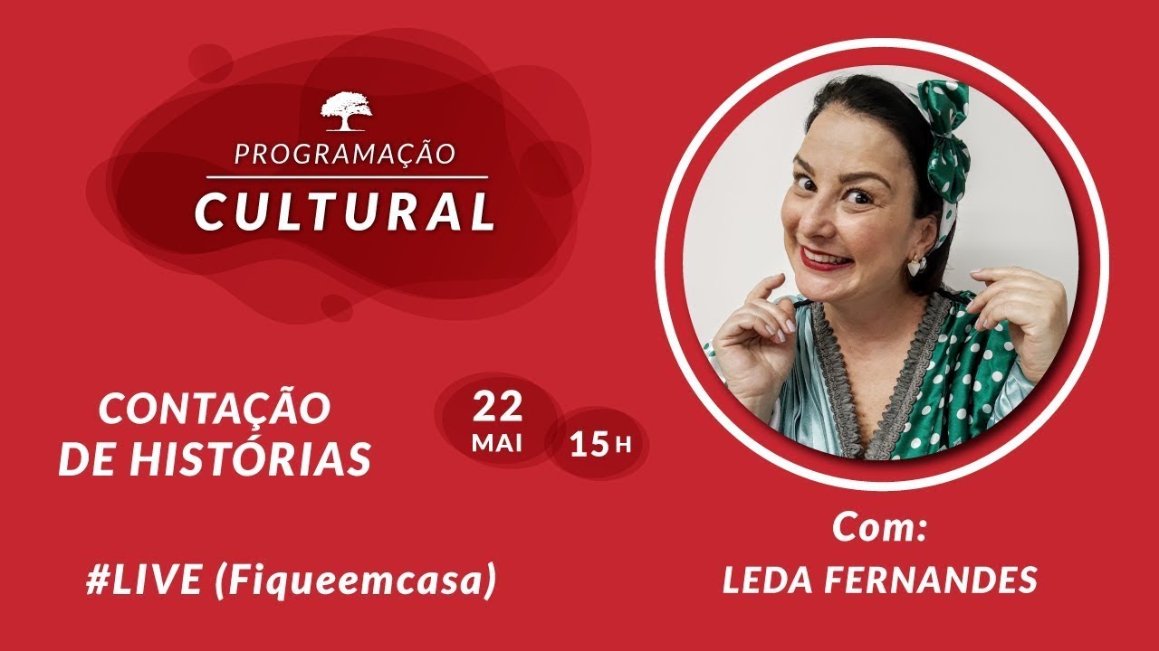 LIVE - Contação de Histórias com Leda Fernandes - YouTube