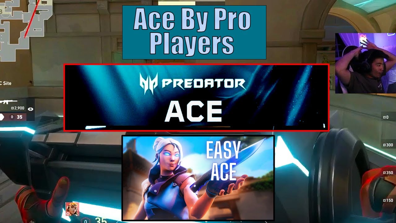 When Pro Players Have Inspiration | VALORANT | ACE | Pro Players | Easy ...