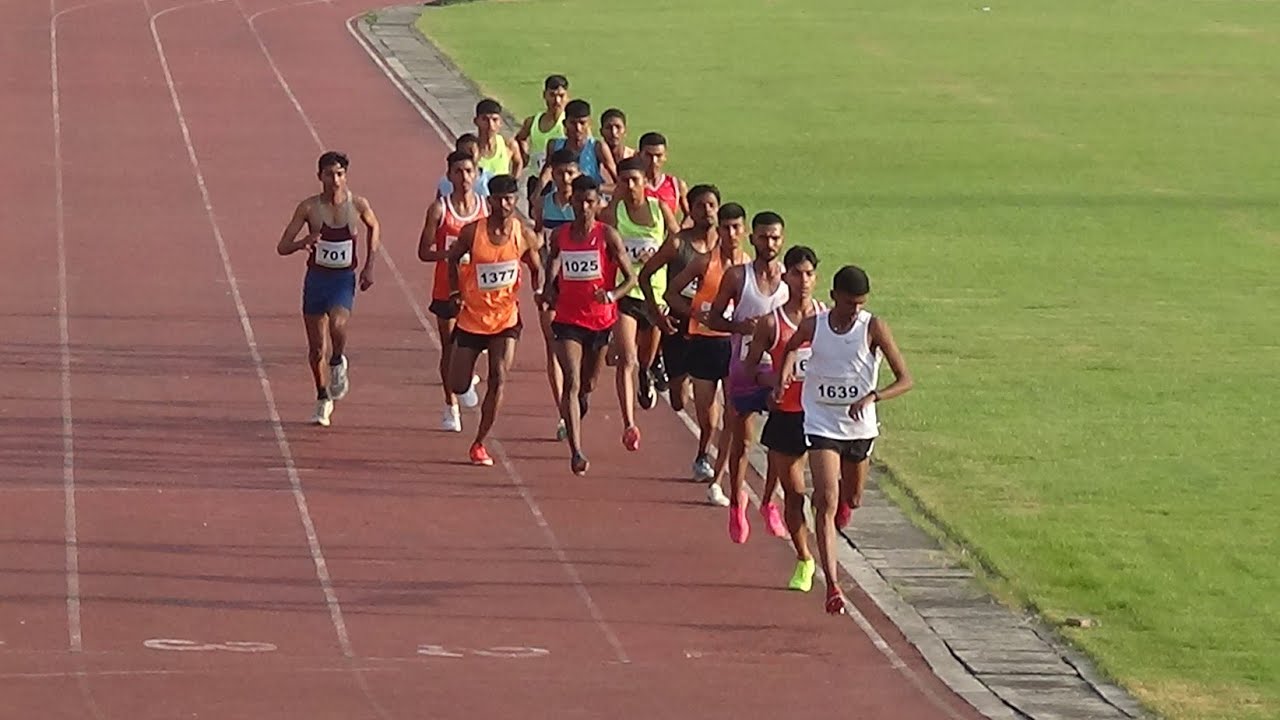 5000M Run Boys U20 TT Heat 1|38th Maharashtra State Junior Athletics Championship 2024,Balewadi ...