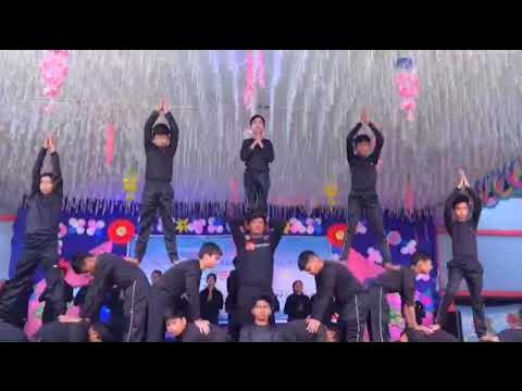 Class 7C Yoga Dance || Annual Day Celebration 2023-24 || St. John's ...