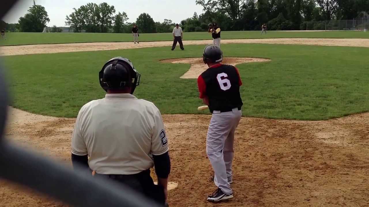 Old Guys Playing Baseball - YouTube