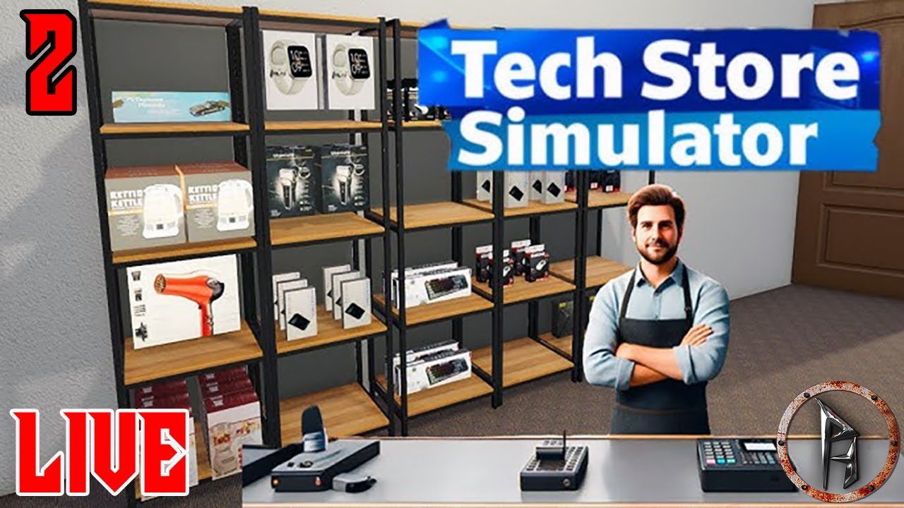 Tech Store Simulator - Live - VeleTech együtt BővíTech!!! - YouTube