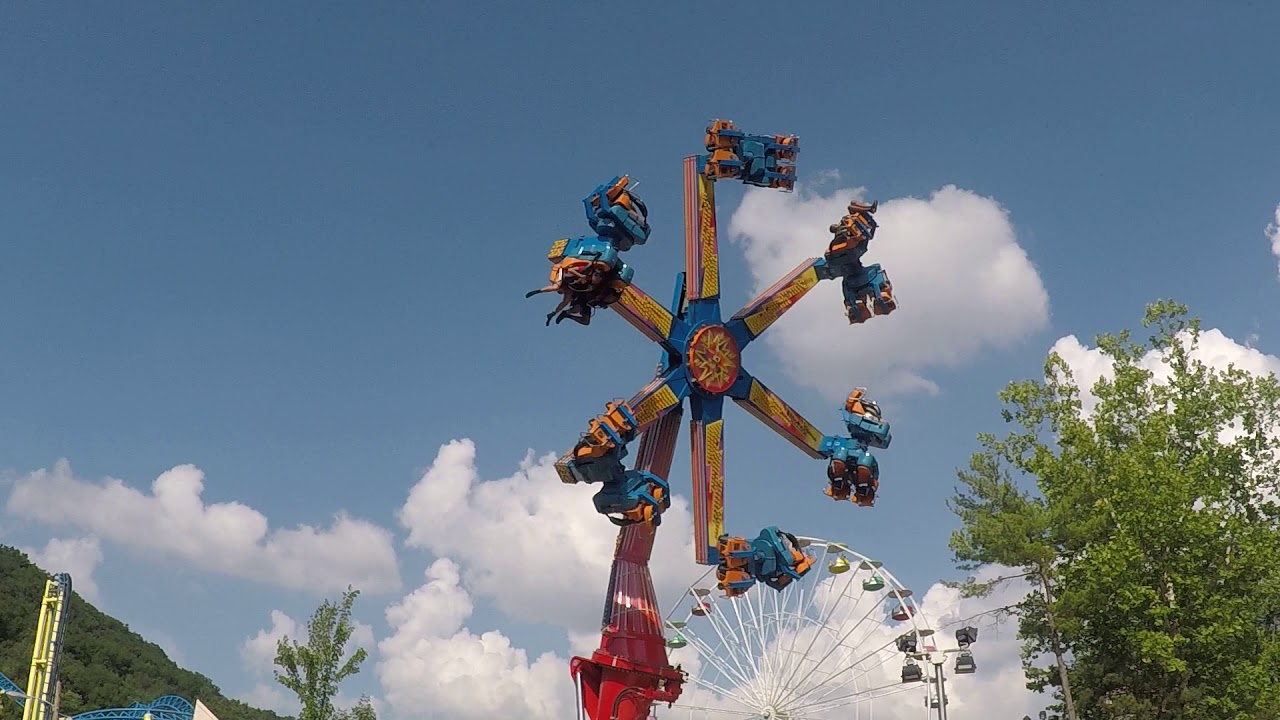 Power surge ride at the knoebels amusement park 7/3/18 - YouTube