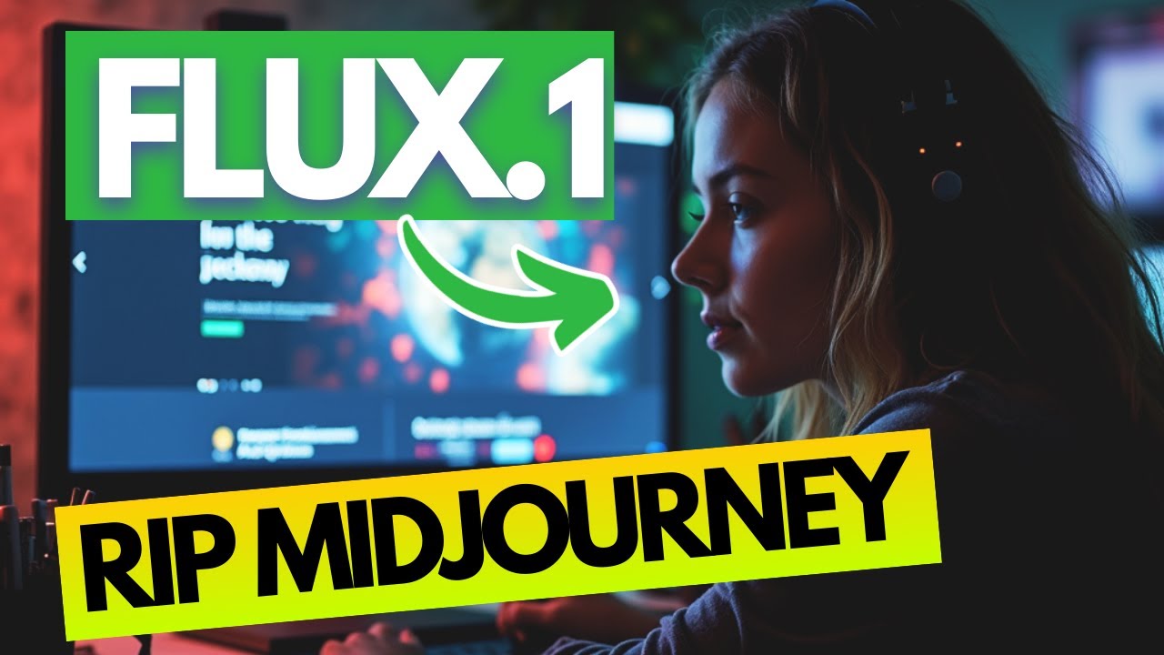 RIP MidJourney ! Utilisez FLUX 1 GRATUITEMENT et sans censure ! (Guide d'utilisation) - YouTube