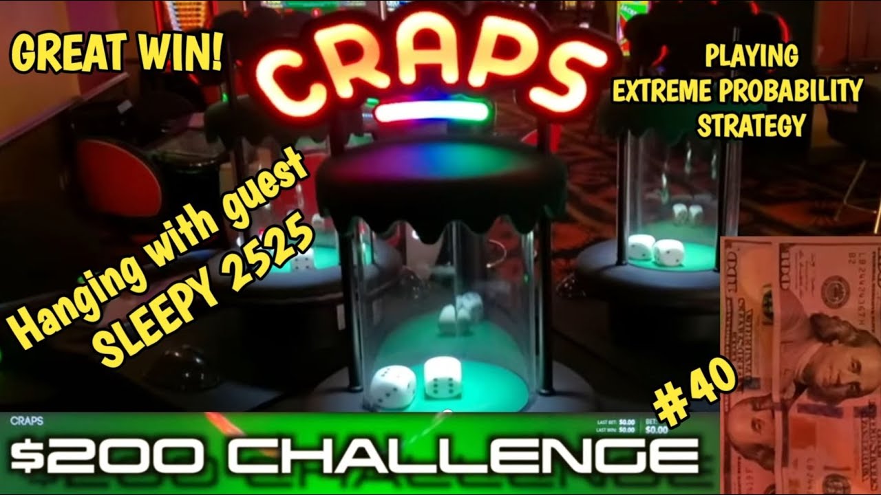 #1 BUBBLE CRAPS FUN!!! - $200 CHALLENGE! 40 - PLAYING EXTREME ...