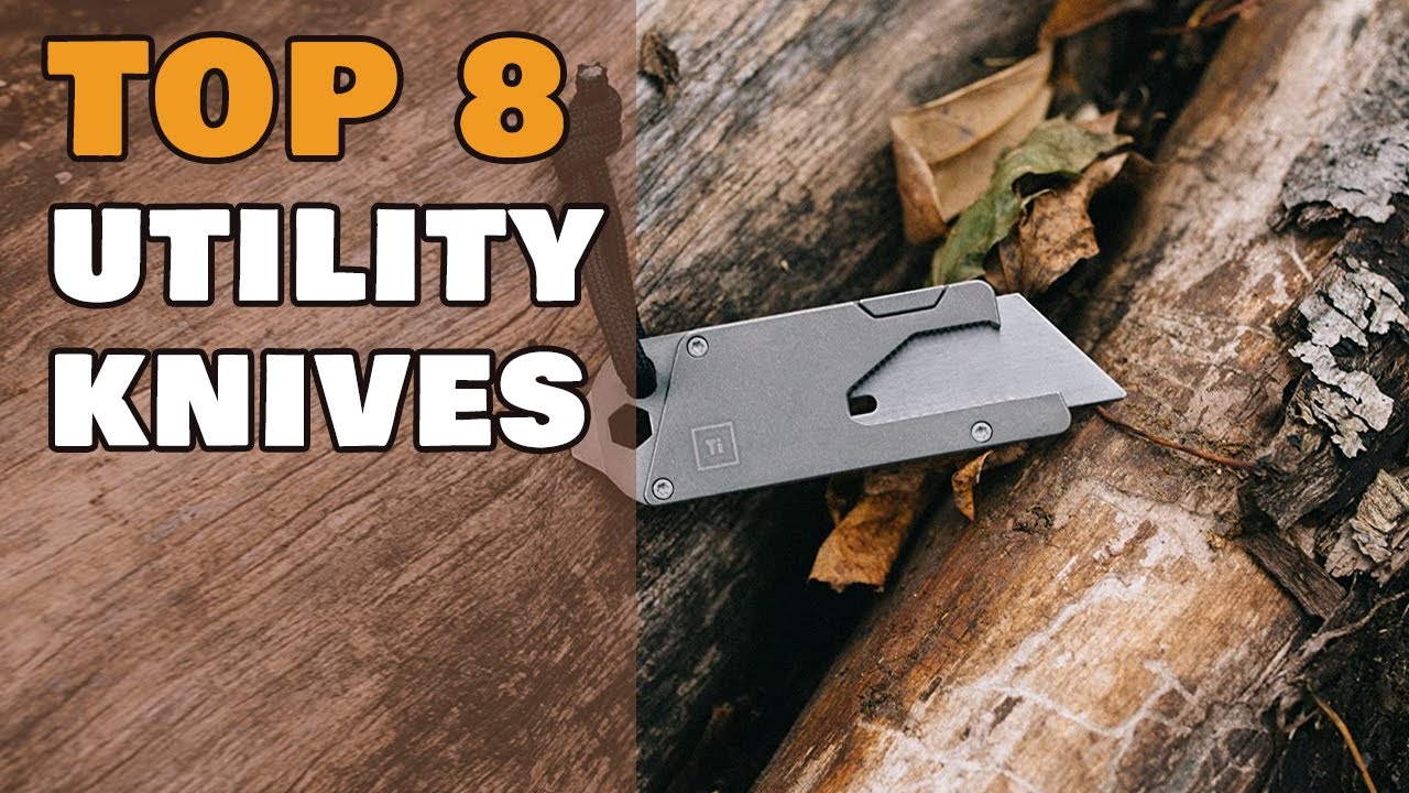 Top 8 Utility Knife and Box Cutters for EDC 2021 - YouTube