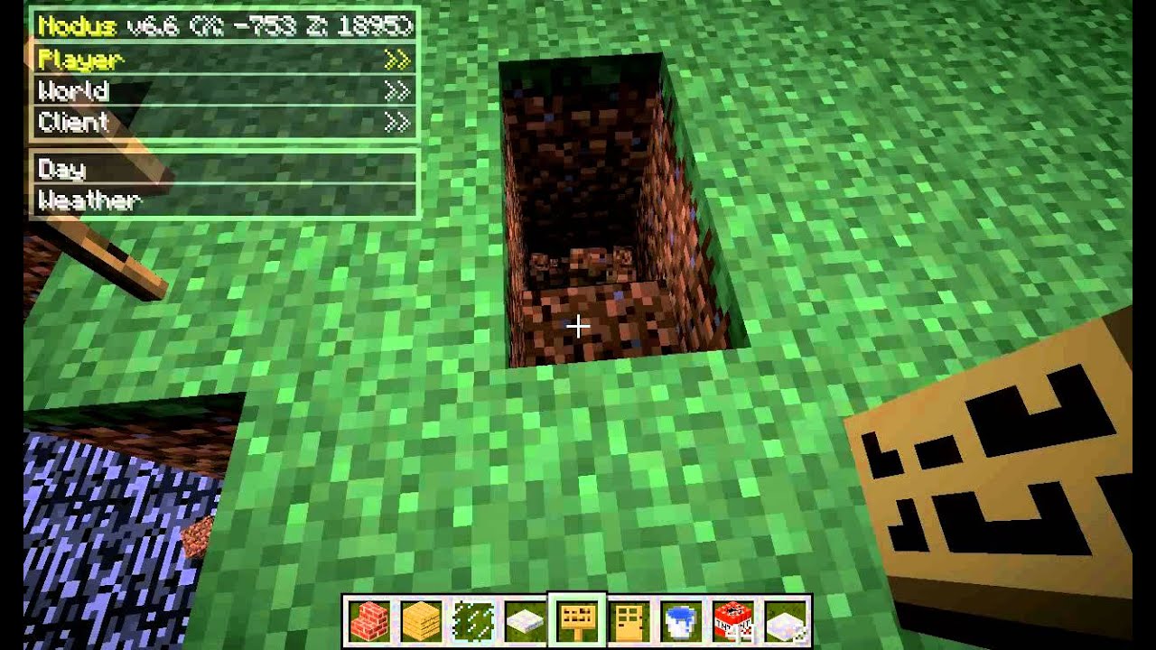 Minecraft Land Mine(Tutorial) - YouTube