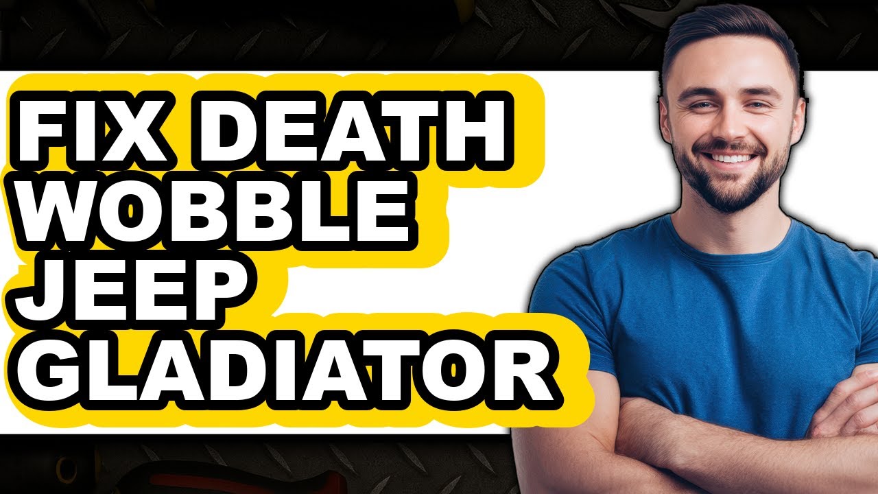 How To Fix Death Wobble Jeep Gladiator - Easy Guide - YouTube