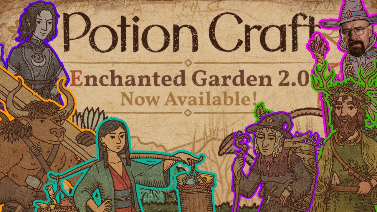 Potion Craft 2.0 Update: Plants and Decor - YouTube