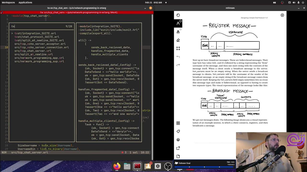 Network Programming in Elixir and Erlang: Chapter 3, Day 2 - YouTube