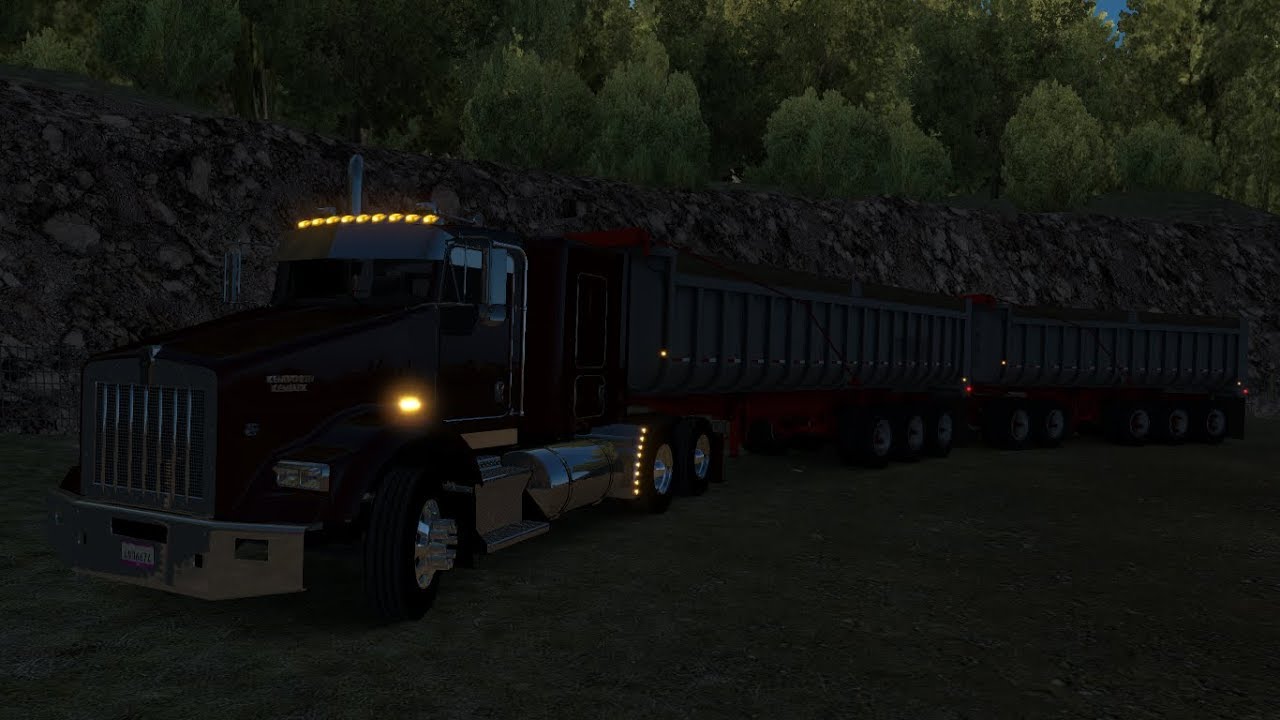 KW T800 MODULAR | FULL GONDOLAS |NEW MEXICO | ATS - YouTube