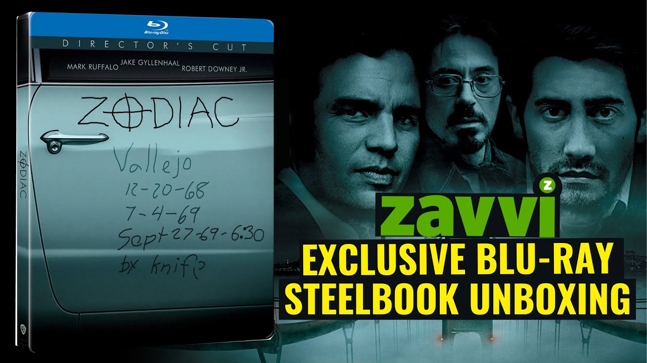 31 Days of Horror | Day 12 - Zodiac: Director's Cut Zavvi Limited Edition Blu-ray Steelbook ...