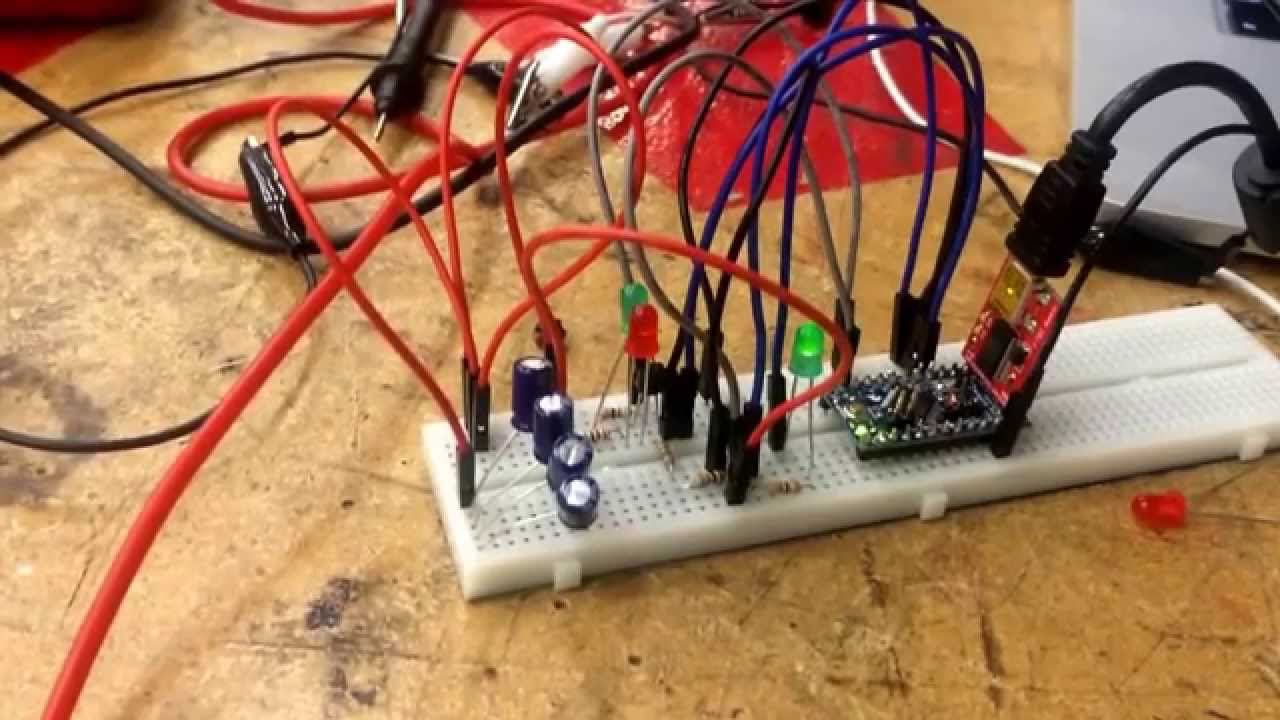 PWM capacitor charge - YouTube