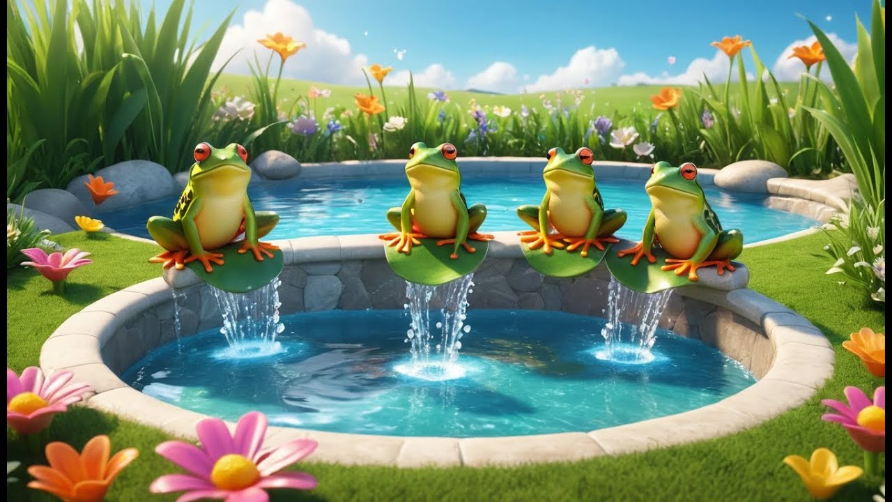 Frog Jump Song – Who Splashes First | Silly Froggy Adventure for Kids ...