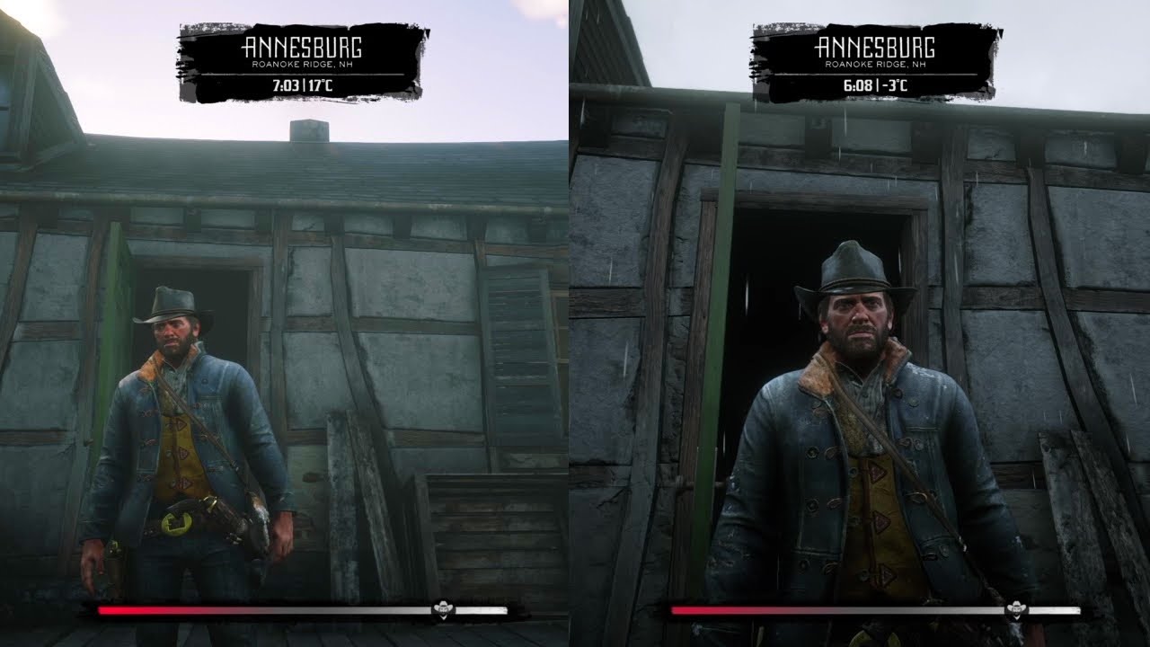 RDR2 How to control the weather in Annesburg & Roanoke Ridge (PS4 ...