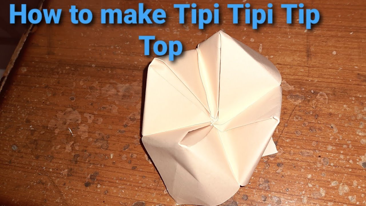 How to make Tipi Tipi Tip Top I Craft with Yash and Anushka - YouTube