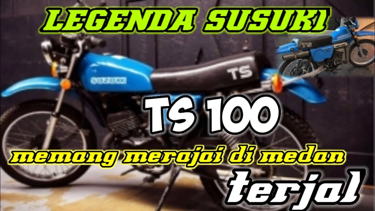 SUZUKI TS 100 - YouTube