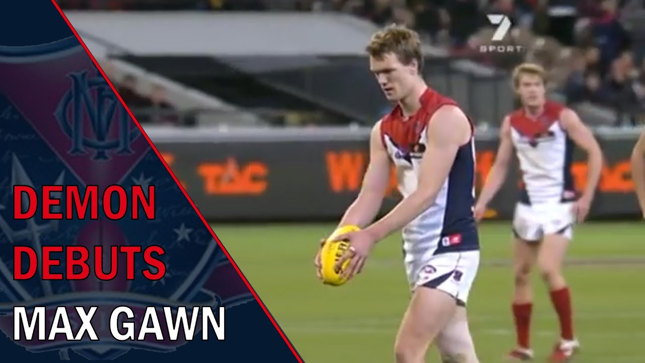 Max Gawn | Demon Debuts | Round 11, 2011 - YouTube