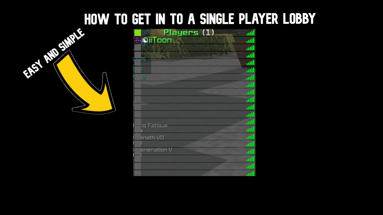 How to get in to a single player lobby (Hypixel Skyblock) - YouTube