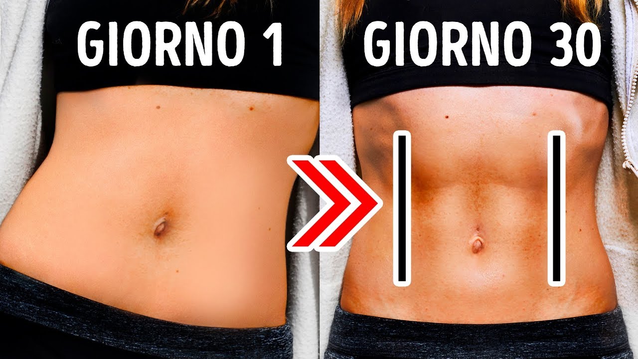 7 Esercizi Facili per Avere la Linea degli 11 Addominali in un Mese ...