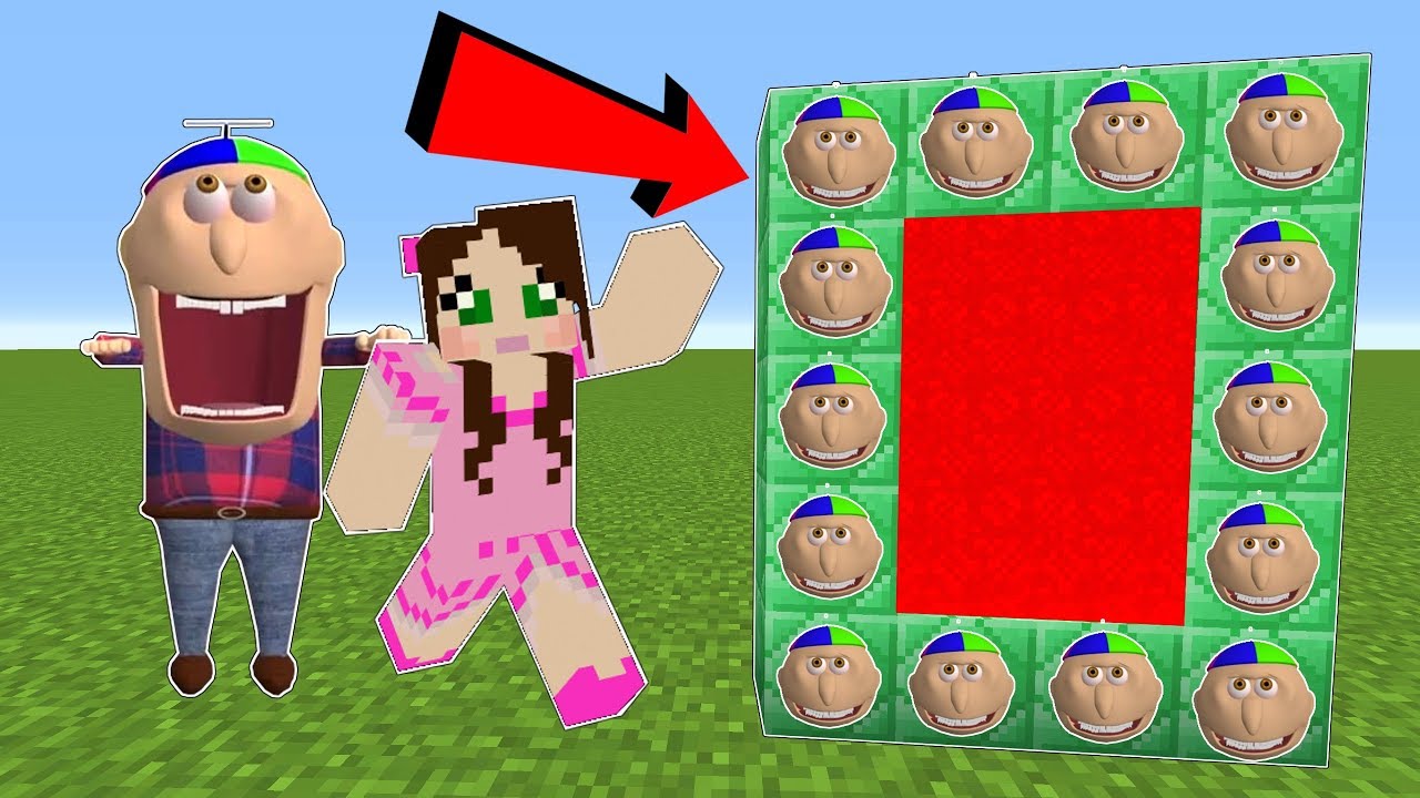 Minecraft: DO NOT ENTER JOHNY JOHNY'S *SECRET* DIMENSION!!! - YouTube