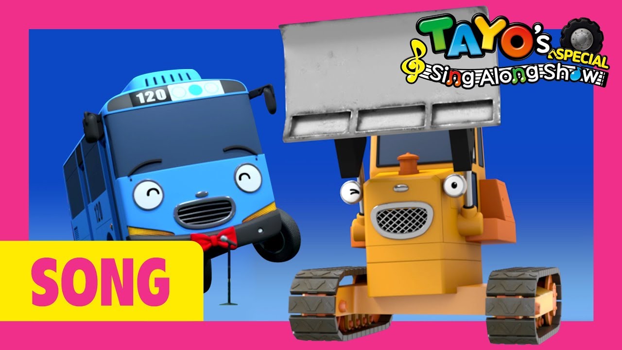 *NEW* Tayo Sing Along Show Special l Strong Heavy Vehicles l Tayo the ...