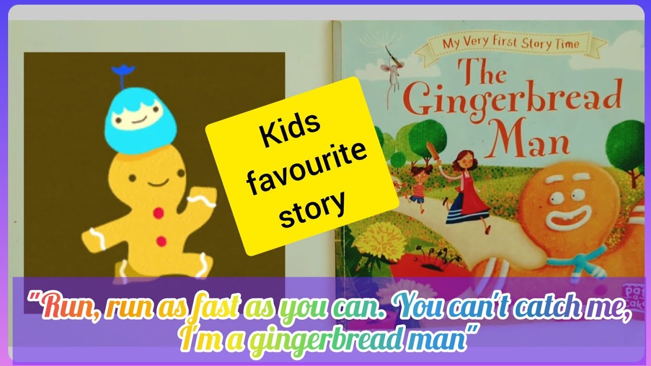 Story time - The Gingerbread Man - Learn and Play with loshini - YouTube