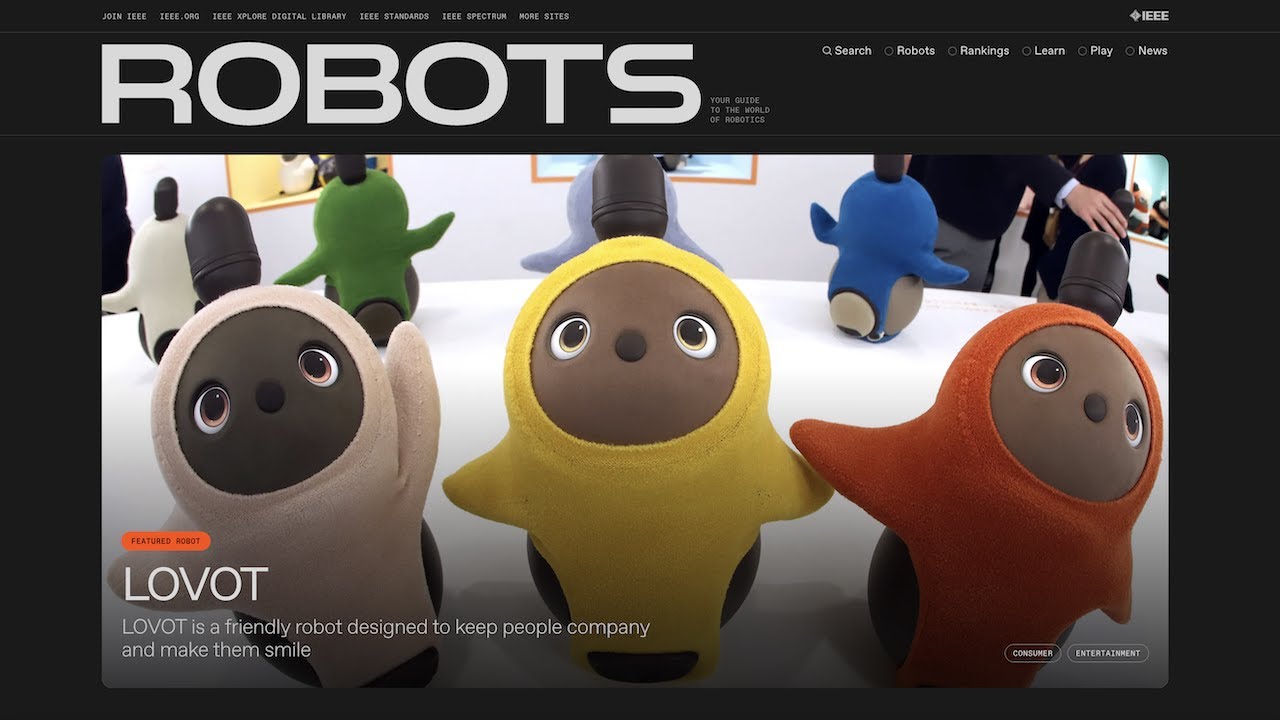 Meet the World's Coolest Robots - YouTube