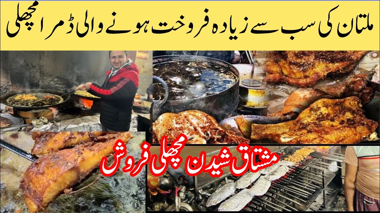 Sheedan Mushtaq Fish Point Multan | Best fish Point In Multan | Grilled ...