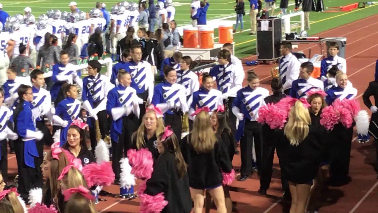 Georgetown Eagle Band 3rd Quarter Pep 10-7-16 - YouTube