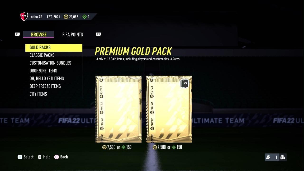 FIFA 22 pack opening ep1 - YouTube