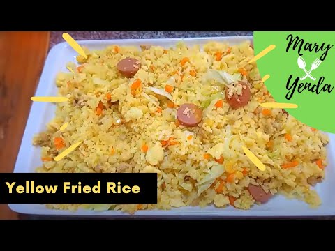 Yellow Fried Rice | Pinoy Sinangag | Turmeric Rice - YouTube