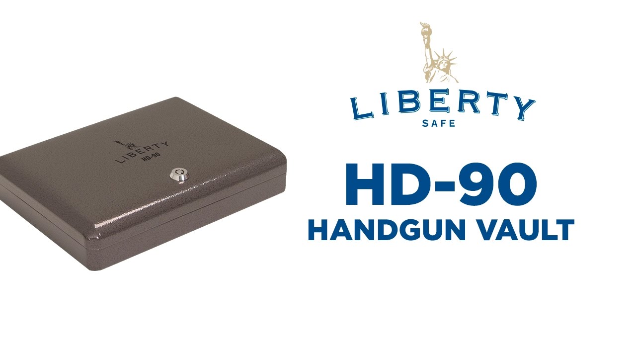 HD-90 Key Vault - Liberty Safe Handgun Vault - YouTube
