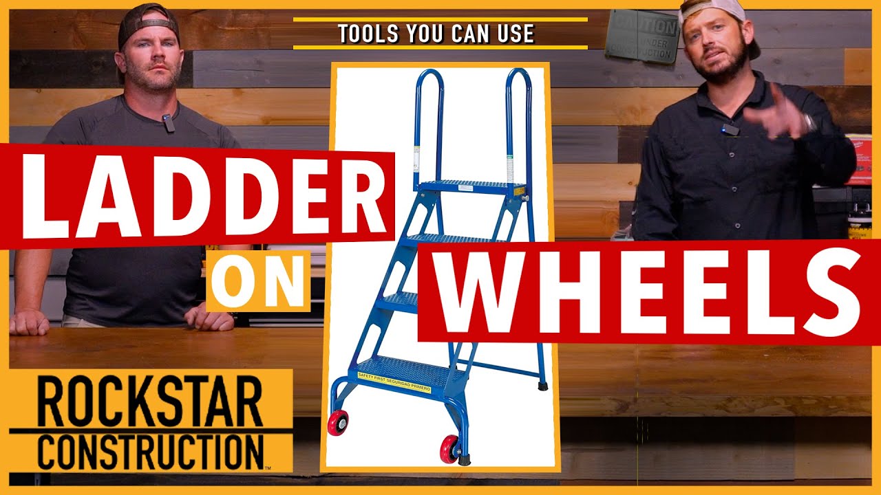 Rolling Ladder Stairs | Tools You Can Use | TYCU-0057-V06E07 - YouTube