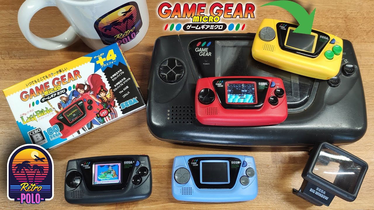 Découvrez la GAME GEAR MICRO en VRAI ! (et c'est énorme :D) - YouTube
